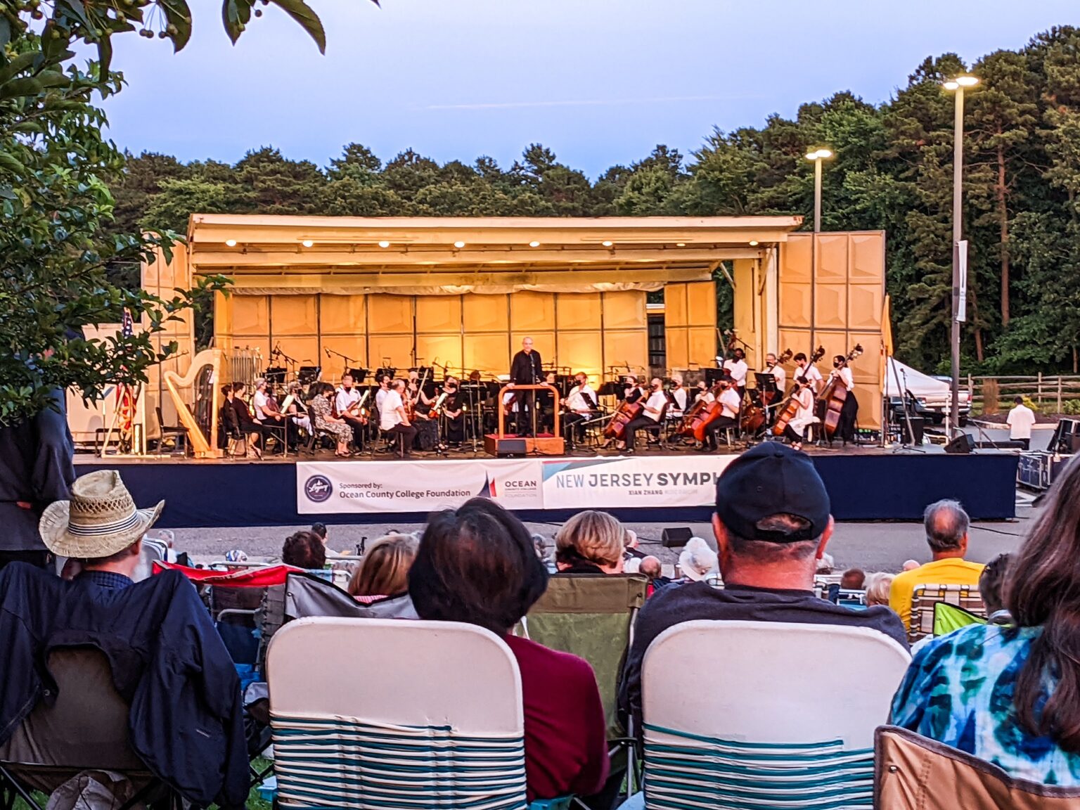 NJ Symphony Performs Under the Stars at Ocean County College